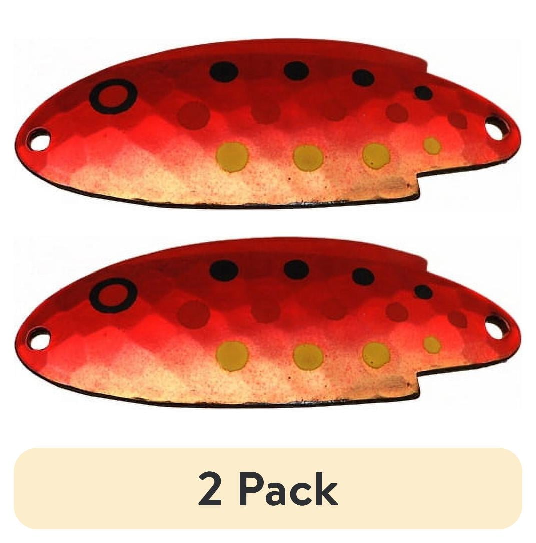 (2 pack) Thomas Buoyant Minnow, Brown Trout, 1/6 Oz., Fishing Spoons ...