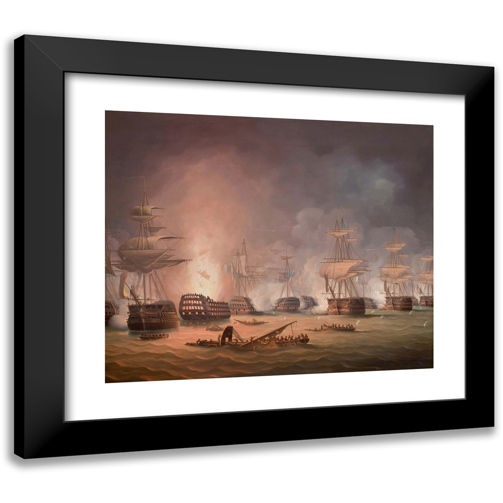Thomas Buttersworth 23x20 Black Modern Framed Museum Art Print Titled ...