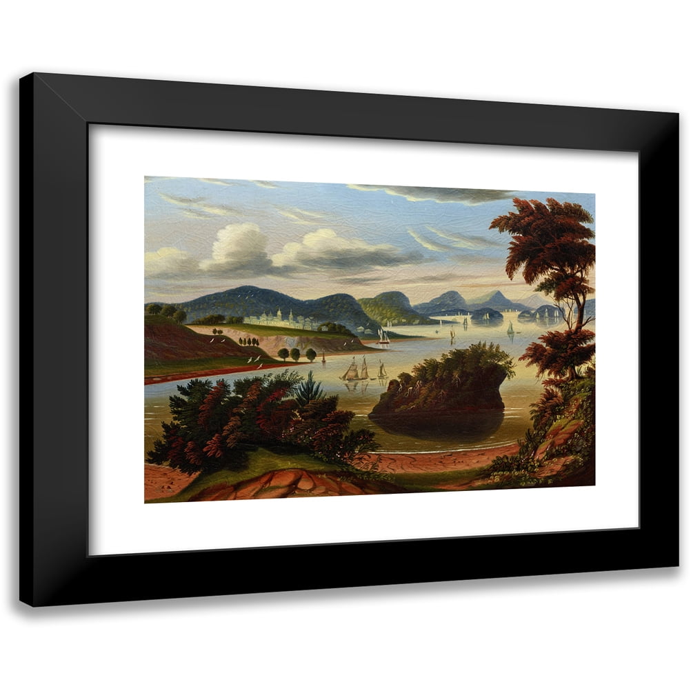 Thomas Chambers 14x11 Black Modern Framed Museum Art Print Titled ...
