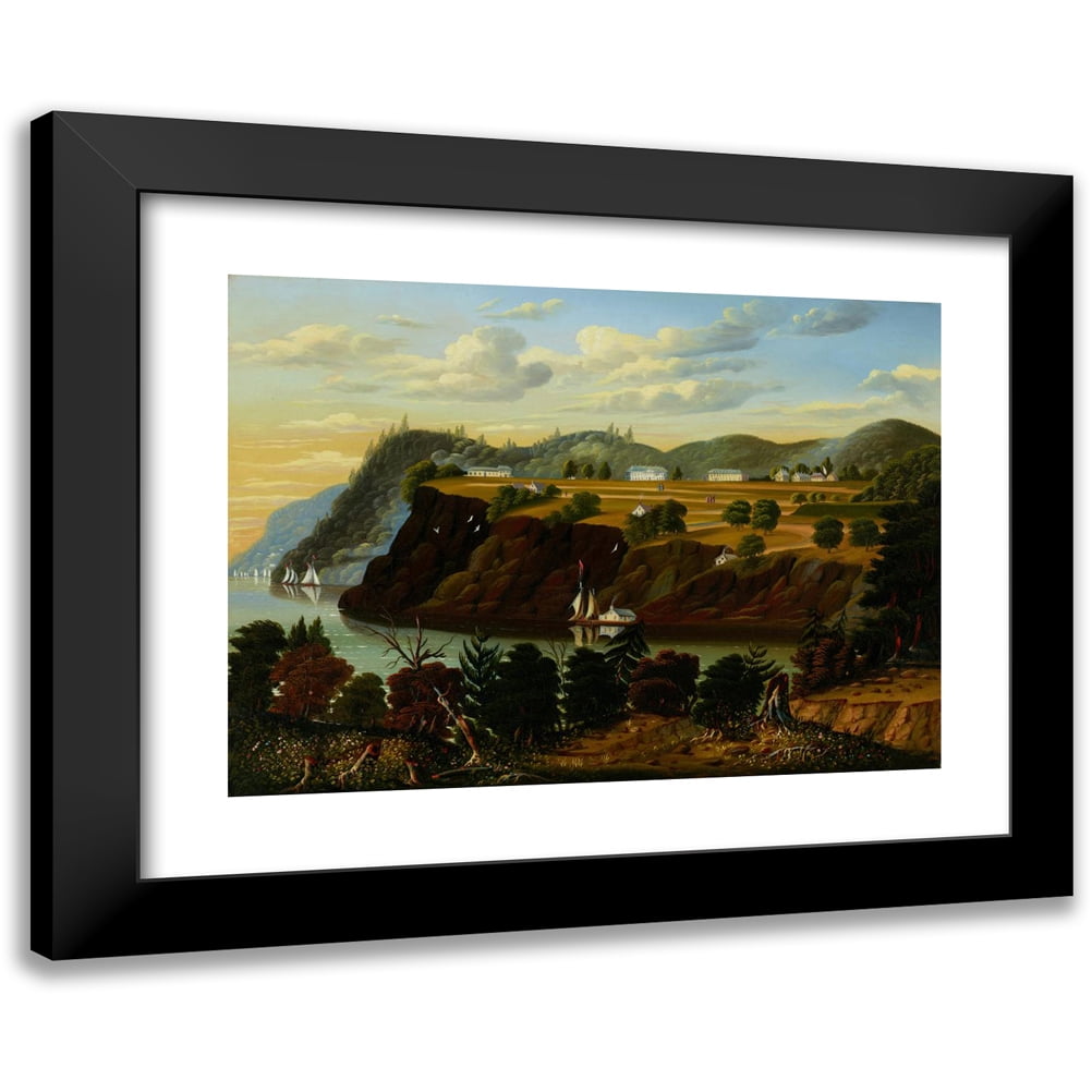 Thomas Chambers 14x11 Black Modern Framed Museum Art Print Titled ...