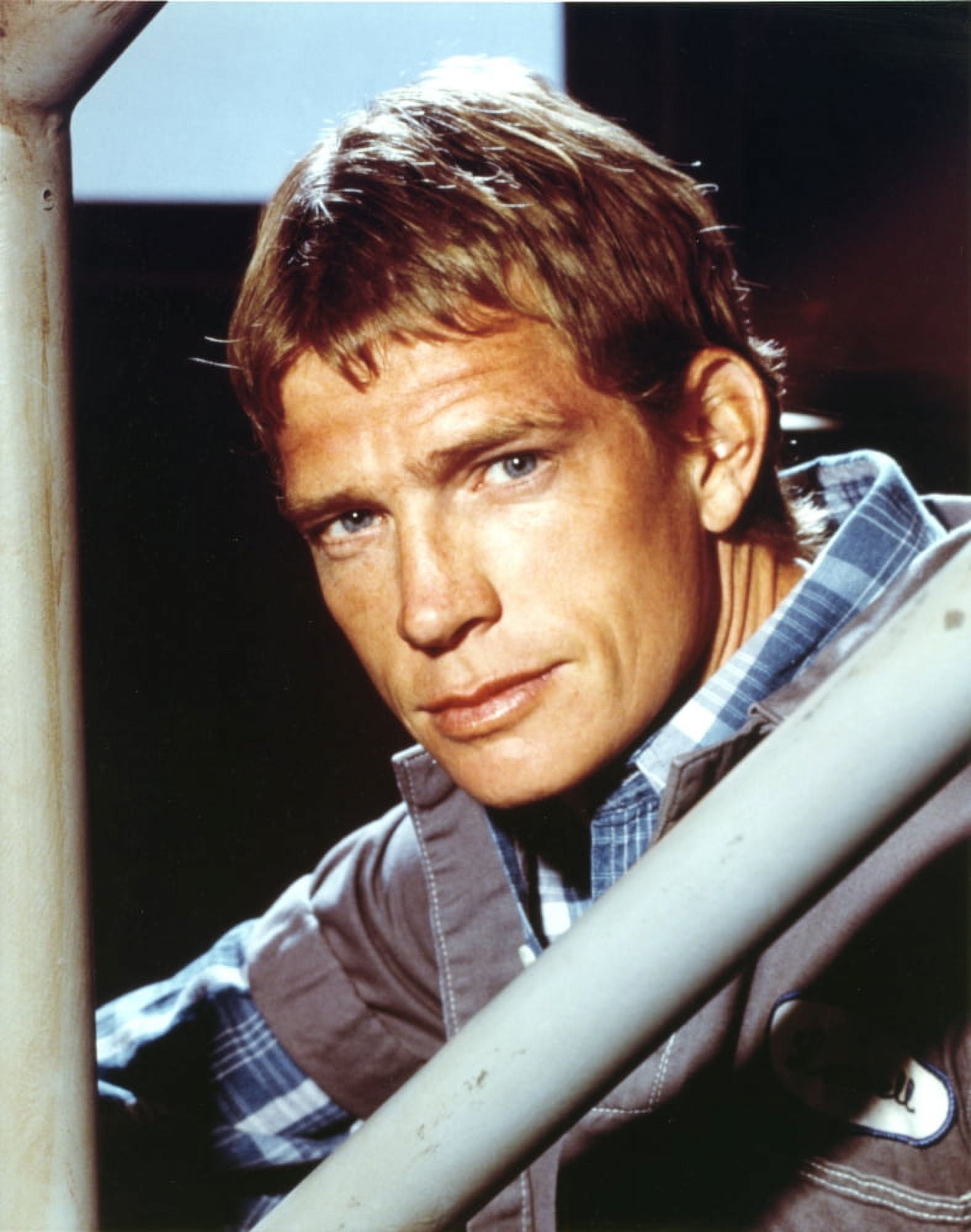 Thomas Church Portrait in Blue Plaid Polo Photo Print (8 x 10 ...