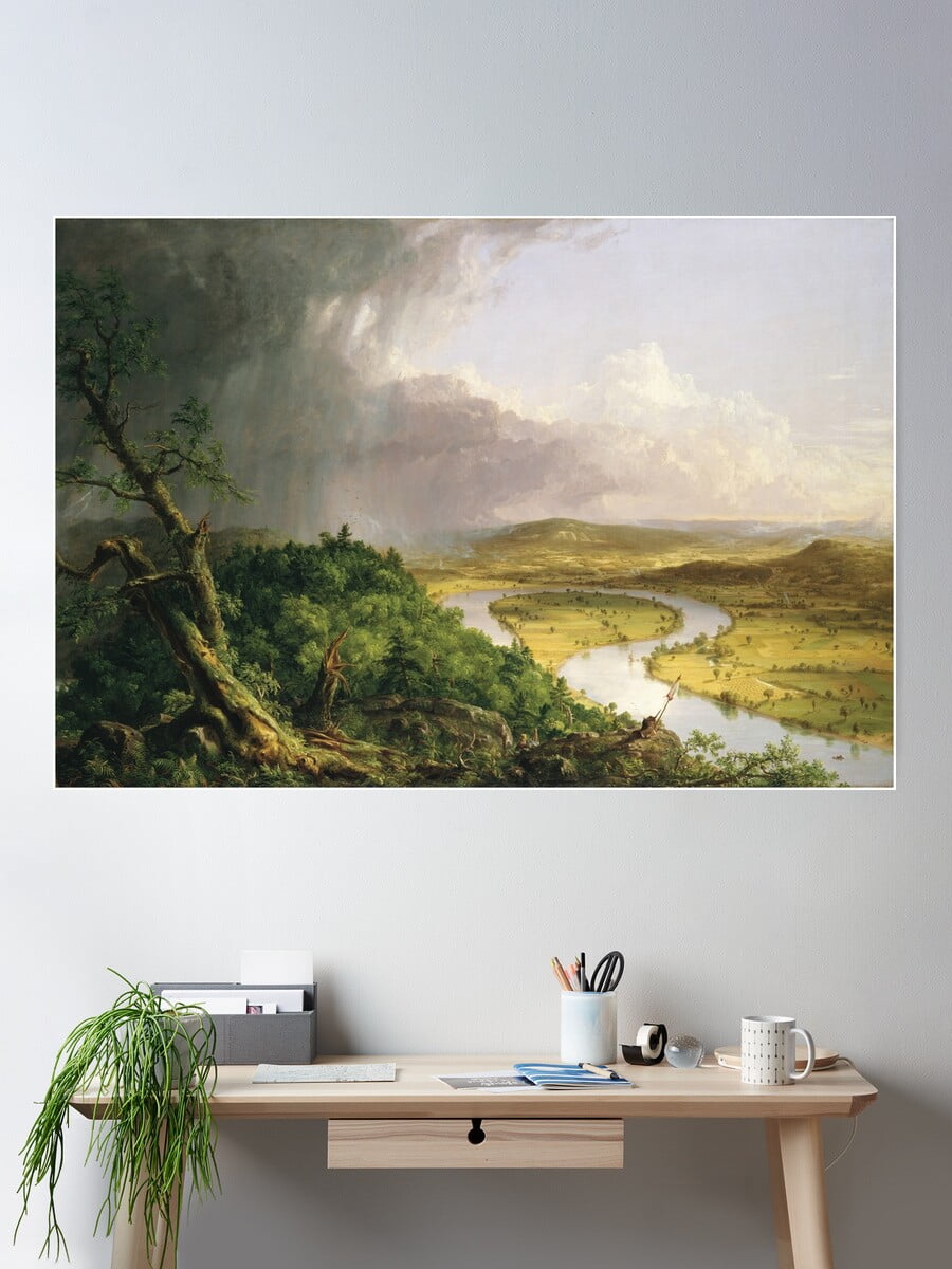 Thomas Cole - The Oxbow (View From Mount Holyoke, Northampton ...