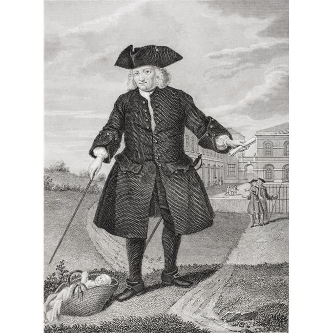 Thomas Coram 1668-1751 English Philanthropist & Colonizer. Founder ...