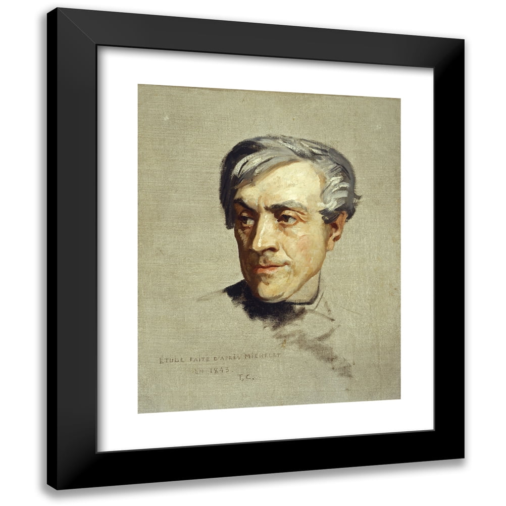 Thomas Couture 12x14 Black Modern Framed Museum Art Print Titled ...