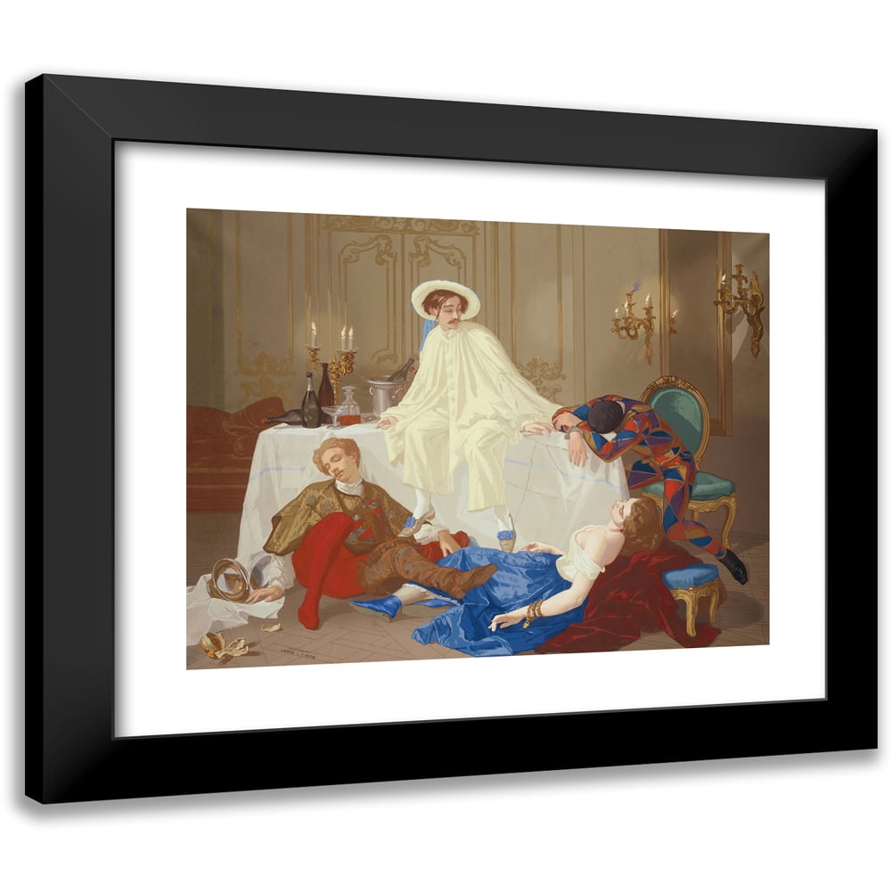 Thomas Couture 18x15 Black Modern Framed Museum Art Print Titled - The ...