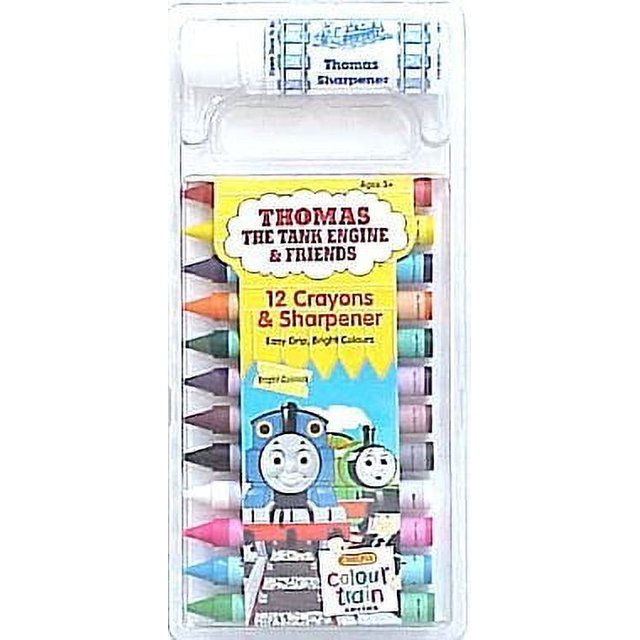 Thomas Crayons with Sharpener - Walmart.com