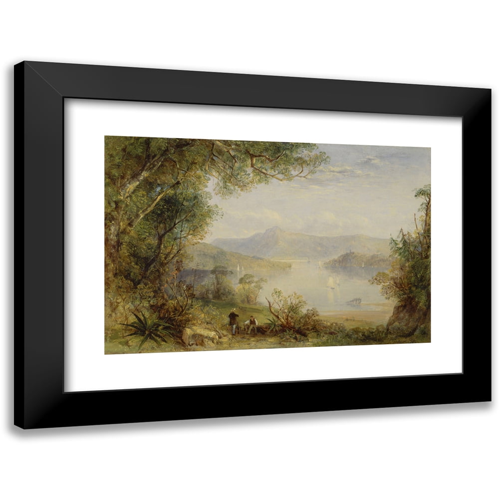 Thomas Creswick 14x11 Black Modern Framed Museum Art Print Titled ...