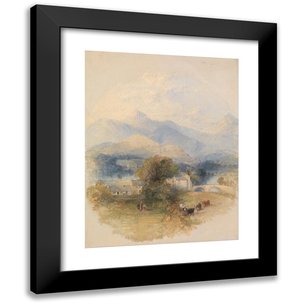 Thomas Creswick 15x18 Black Modern Framed Museum Art Print Titled ...