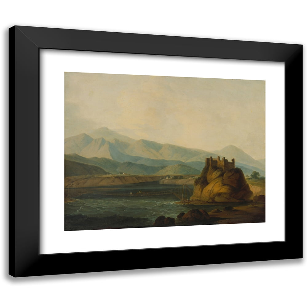 Thomas Daniell 14x12 Black Modern Framed Museum Art Print Titled - The ...