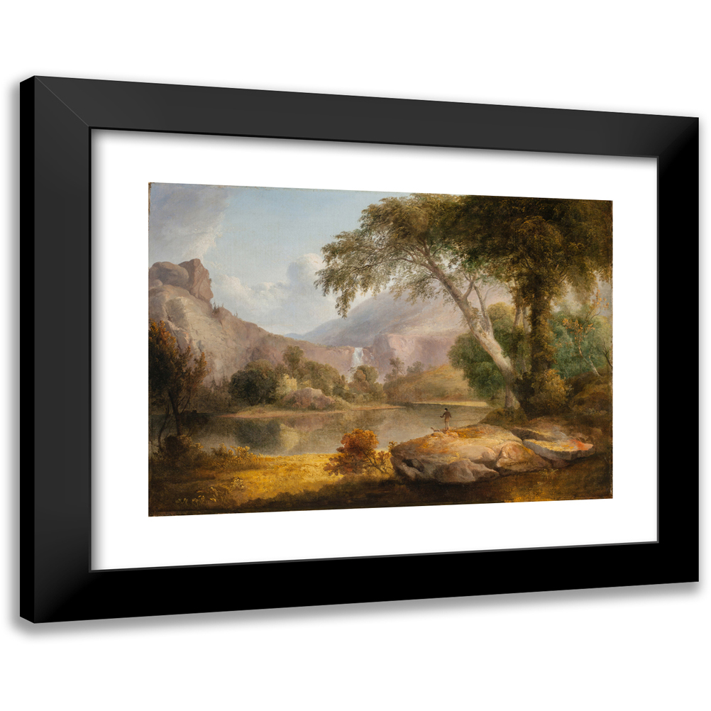 Thomas Doughty 14x11 Black Modern Framed Museum Art Print Titled ...
