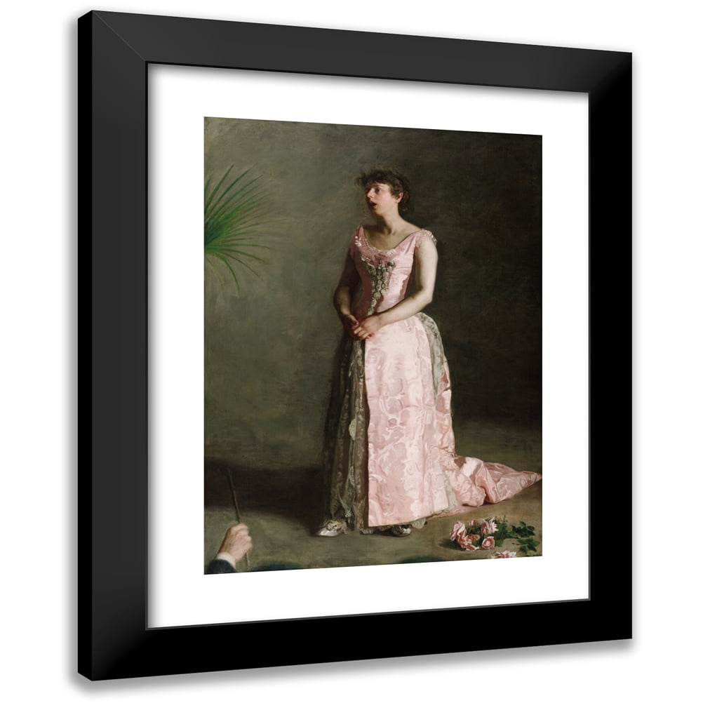 Thomas Eakins 18x24 Black Modern Framed Museum Art Print Titled - The ...