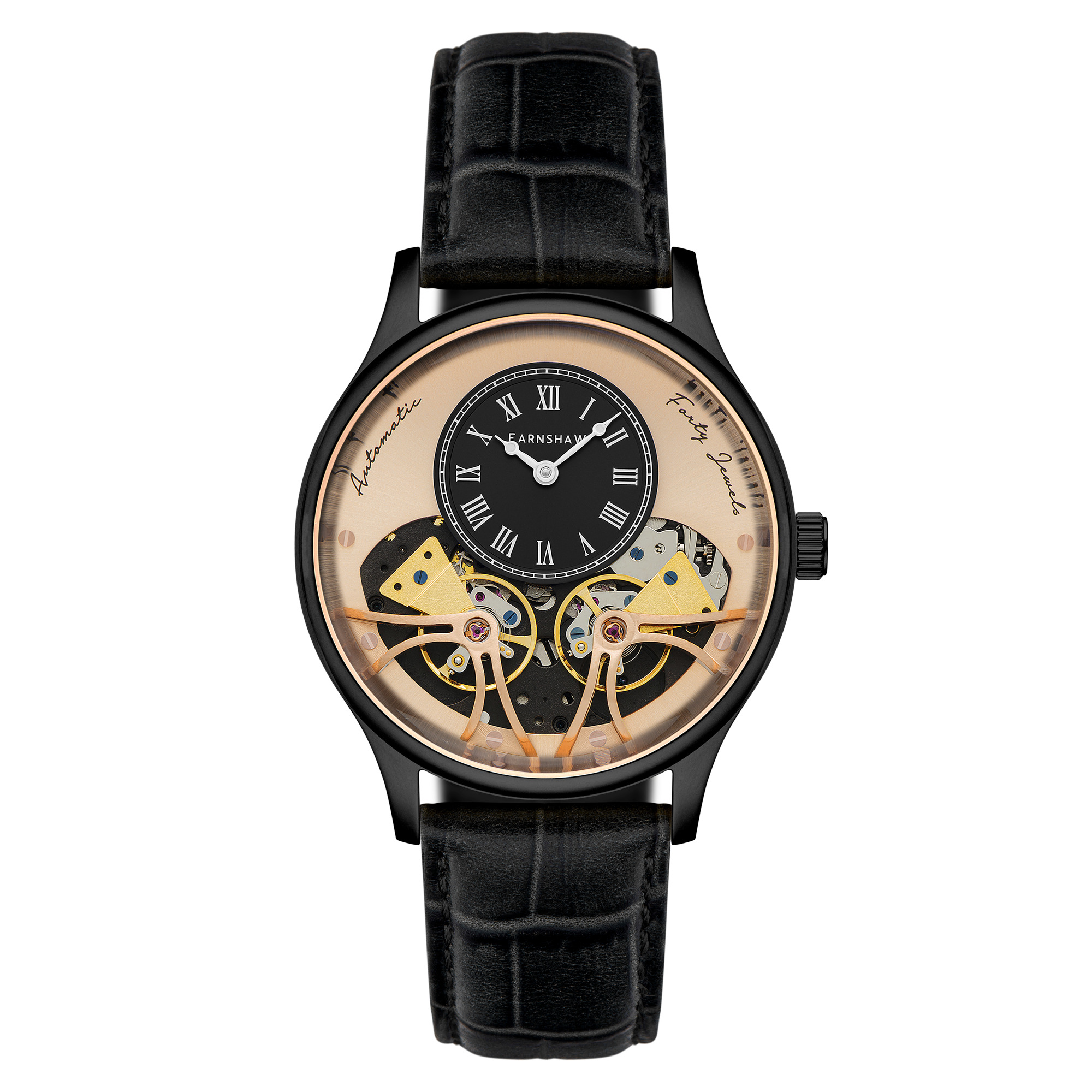 Thomas Earnshaw Scientists Faraday Stainless Steel 44mm Automatic ...