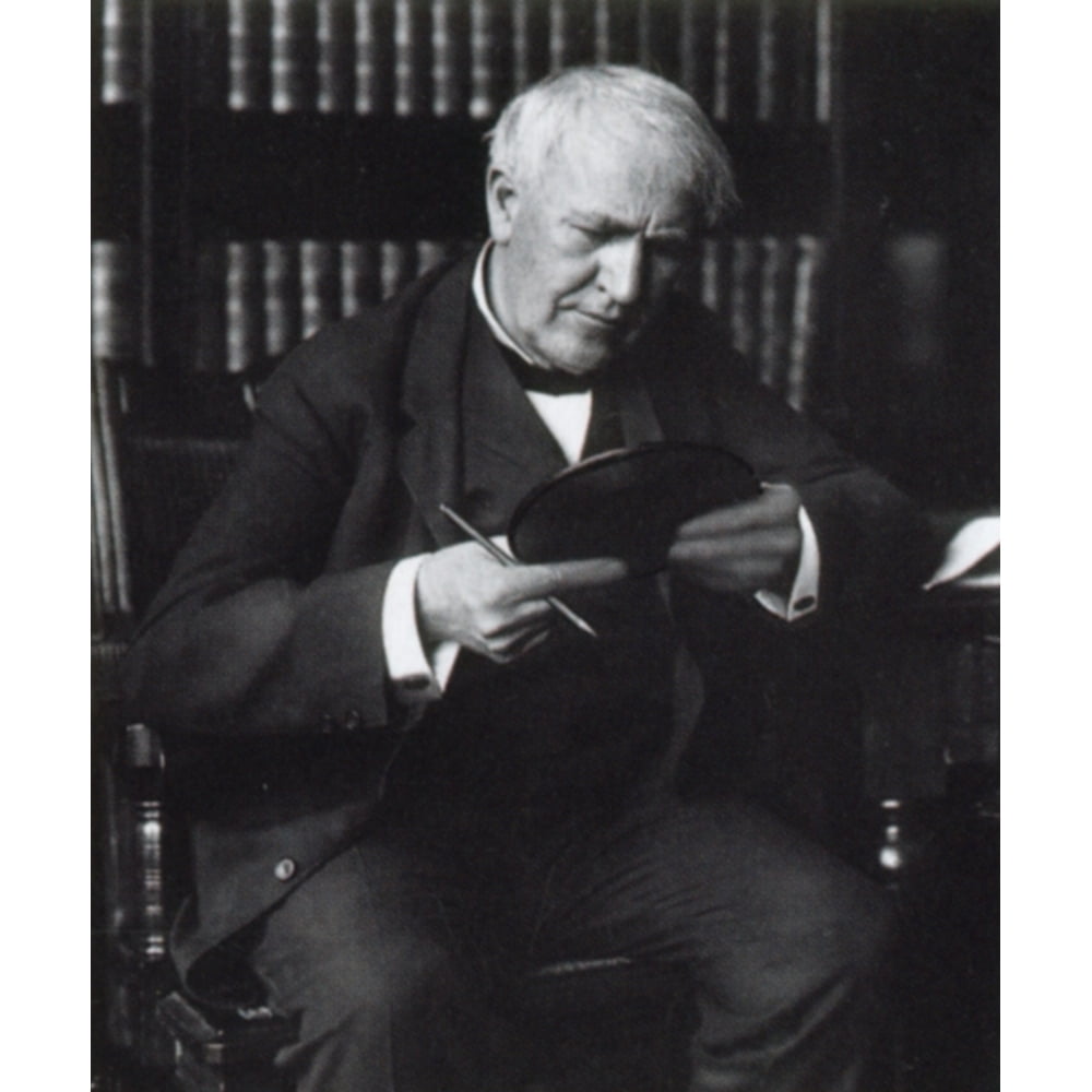 Thomas Edison, American Inventor Poster Print by Science Source (18 x ...