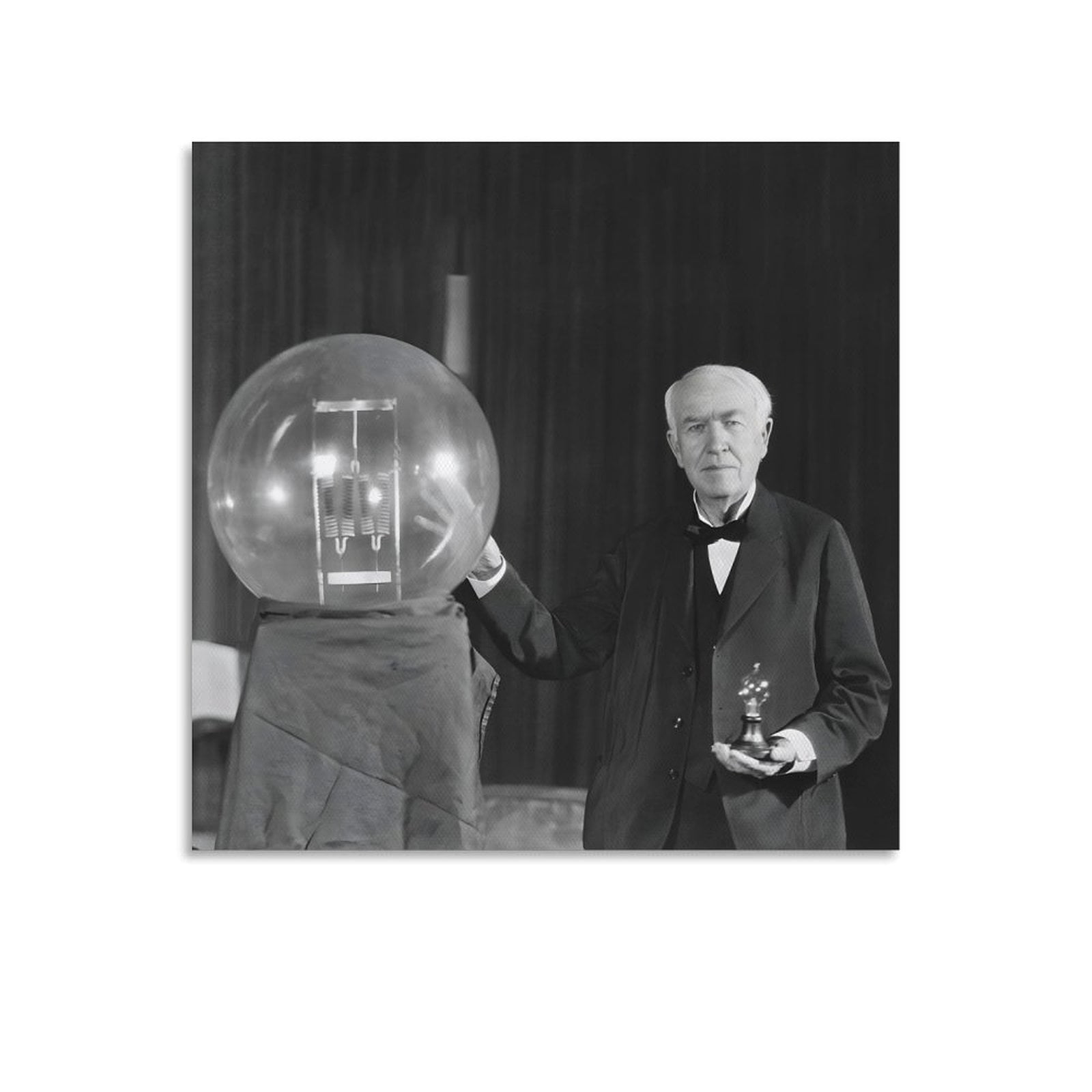 Thomas Edison Inventor Poster Artworks Canvas Poster Room Aesthetic ...