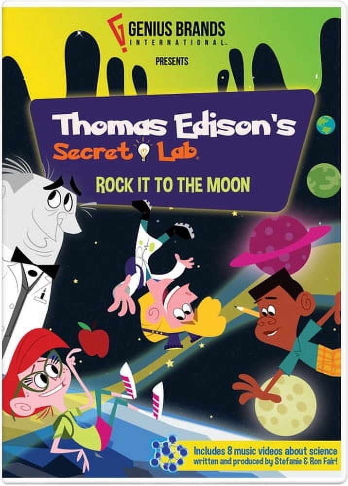 Thomas Edison's Secret Lab: Rock It To The Moon (DVD) - Walmart.com