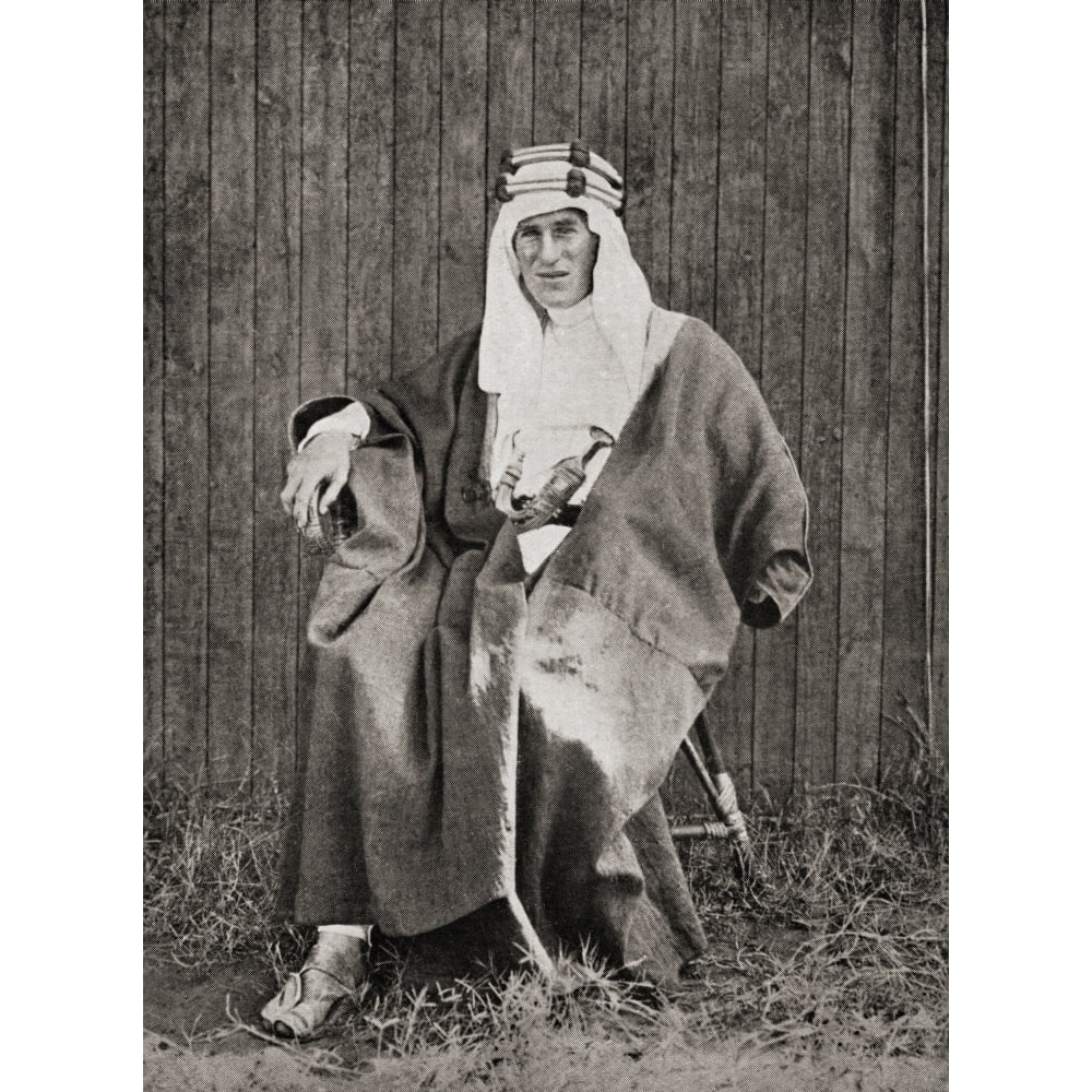 Thomas Edward Lawrence 1888 - 1935. British Archaeologist Military ...