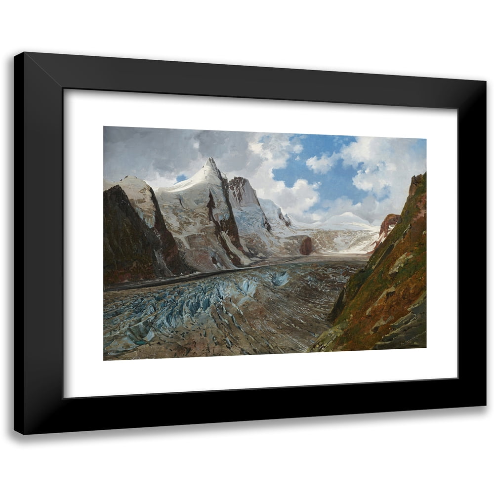 Thomas Ender 18x14 Black Modern Framed Museum Art Print Titled - The ...