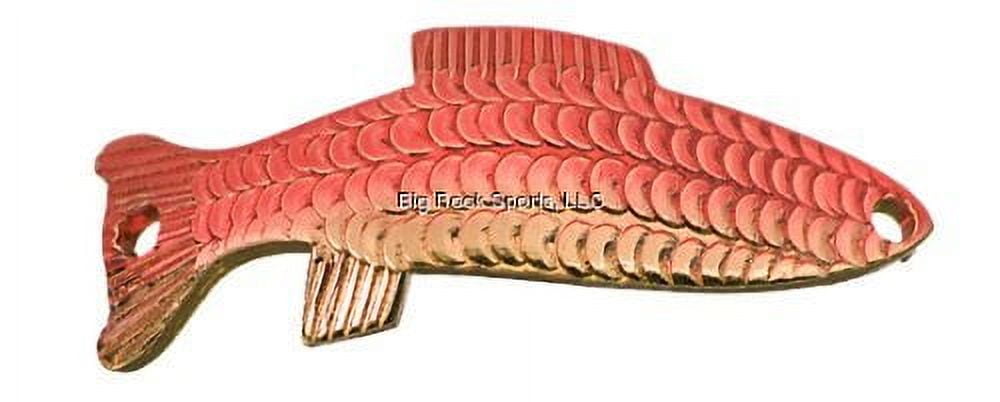 Thomas Fishing Lures Fighting Fish 1-1/2 -Inch, 1/4 OZ, Gold/Red ...