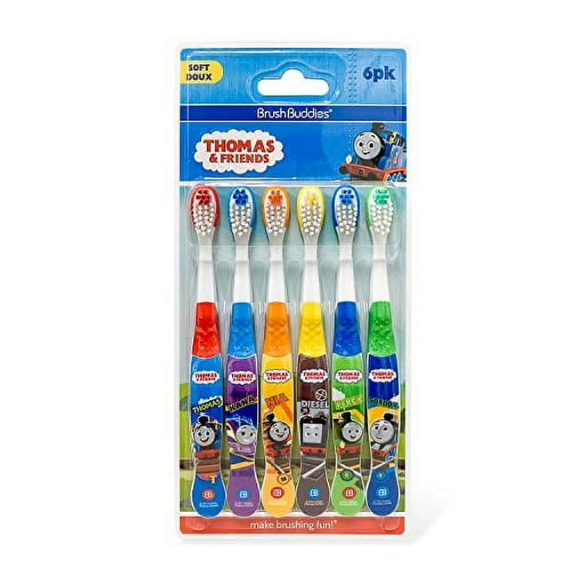 Thomas & Friends 6pk Toothbrush - Walmart.com