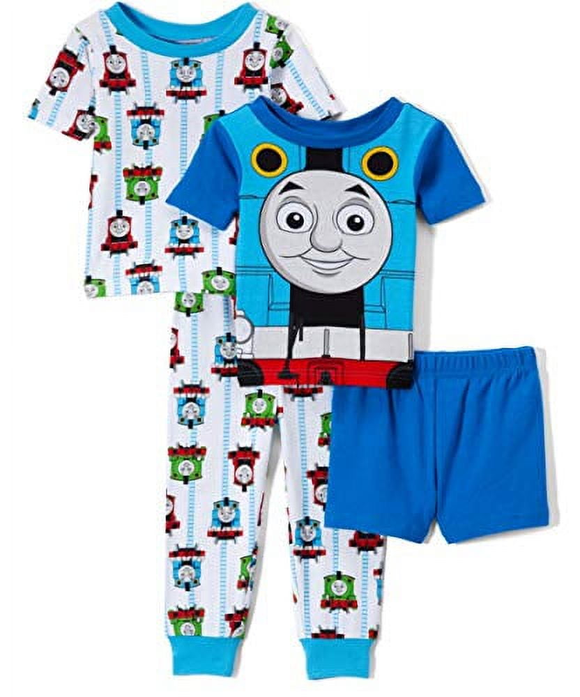 Thomas & Friends Baby Thomas The Train Boys 4-Piece Cotton Pajama Set ...