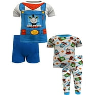 Thomas & Friends Thomas the Train Pajama Shirt Pants and Slippers 3 ...