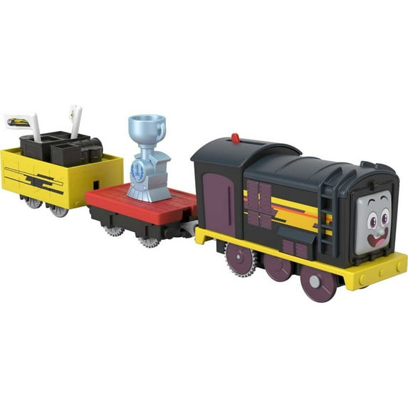Fisher-Price Thomas & Friends Motorized Diesel Train Engine Toy with ...