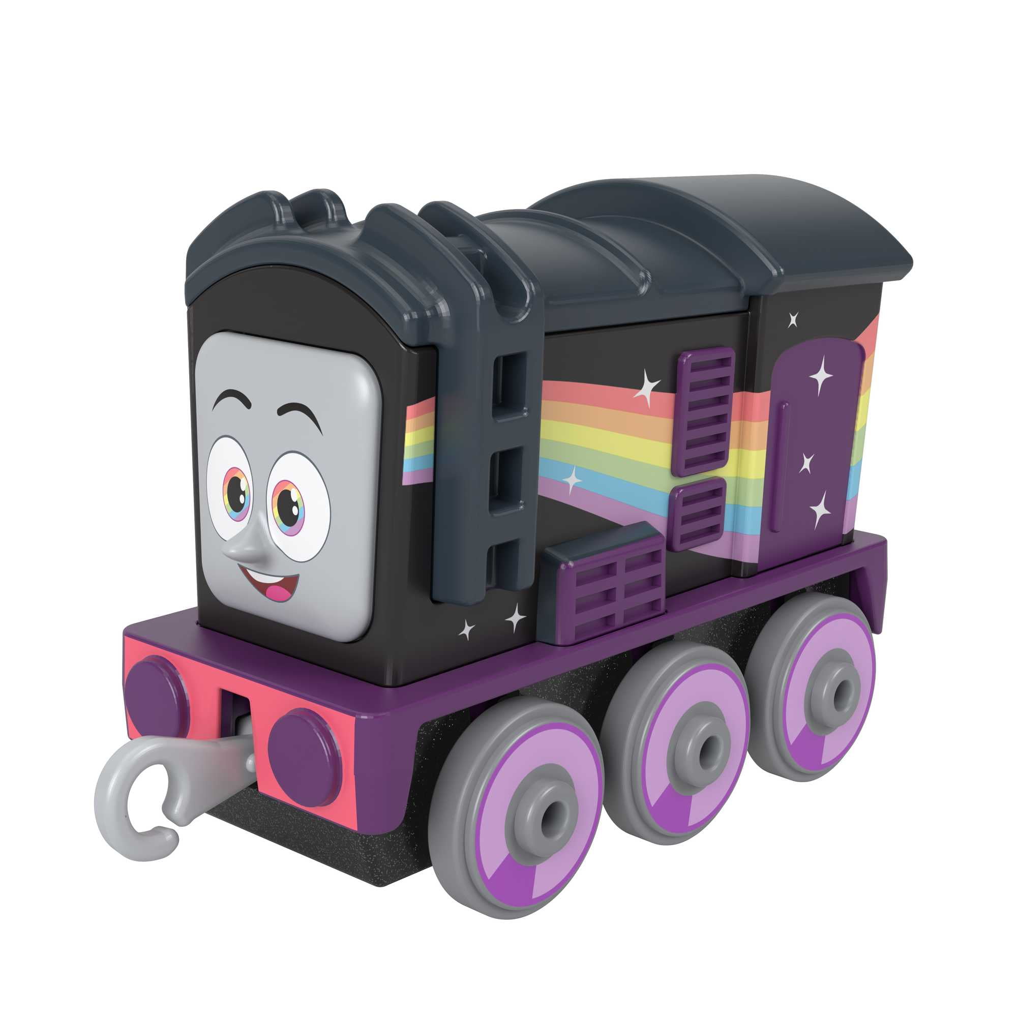 Thomas & Friends Diesel Rainbow All Engines Go Metal Push Along Train - Walmart.com
