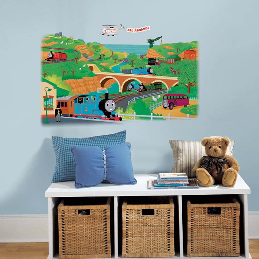 Thomas & Friends Giant Wall Decal - Walmart.com
