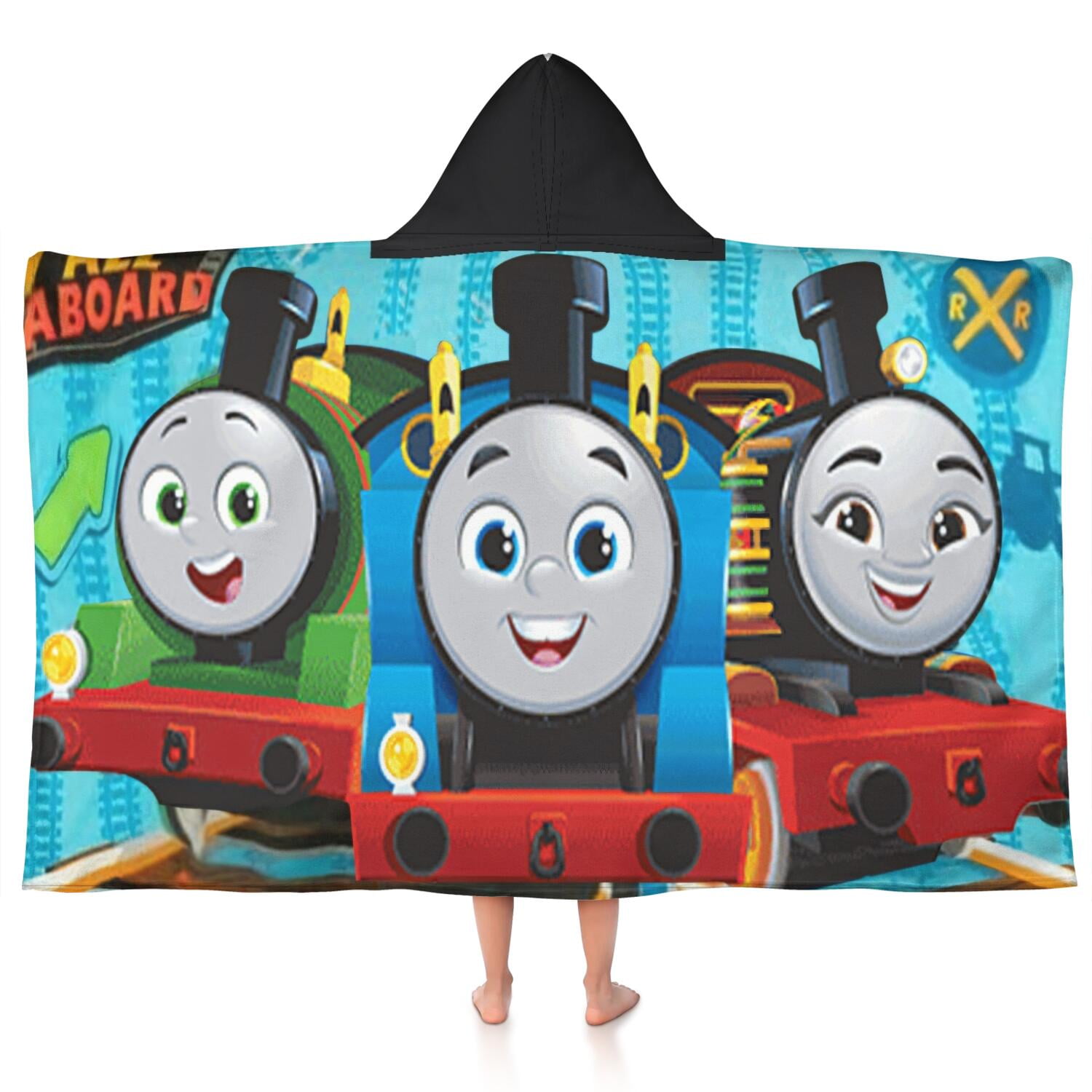Thomas & Friends Kids Super Soft Bath/Pool/Beach Soft Cotton Terry ...