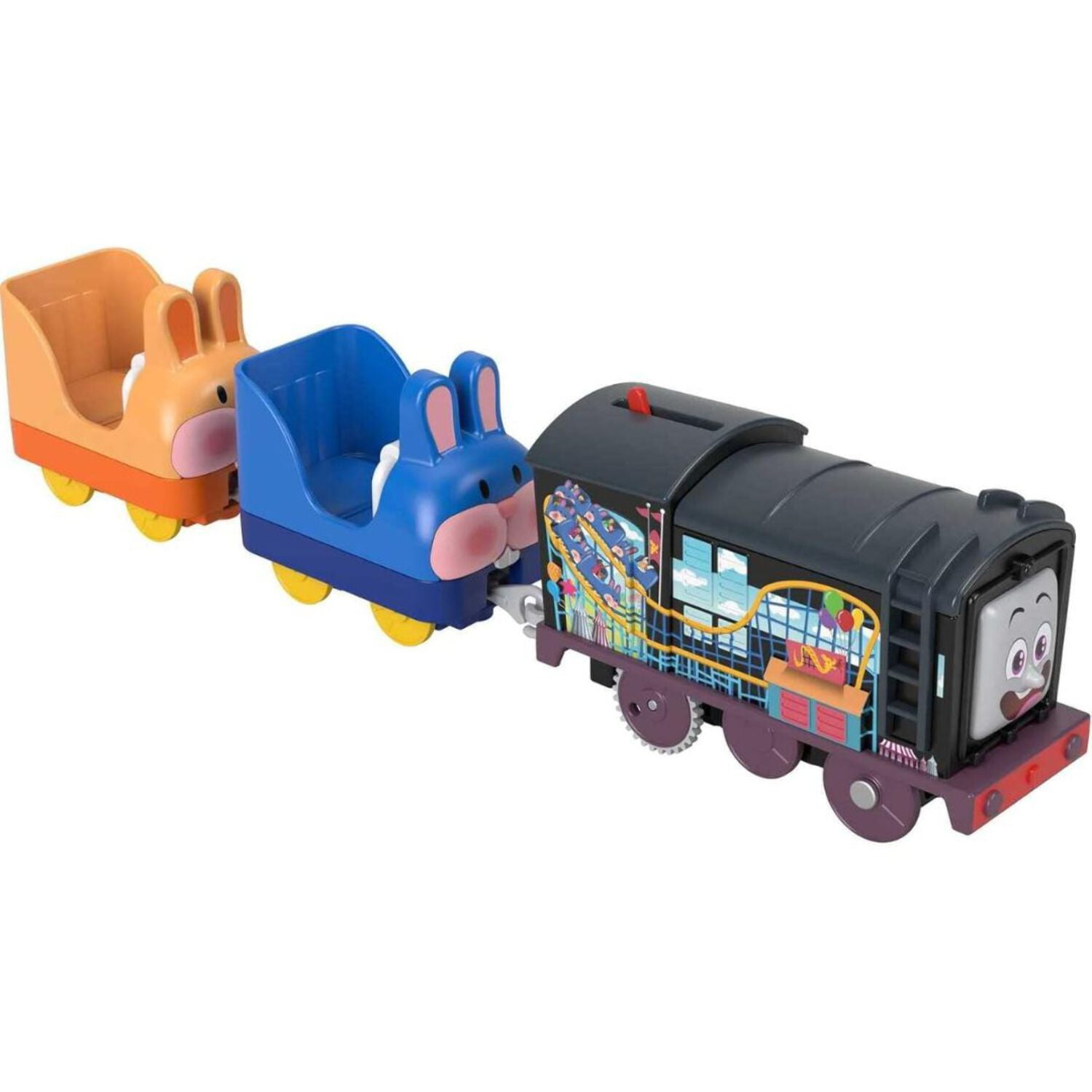 Thomas Friends Motorized Toy Train, Carnival Diesel Battery-Powered ...