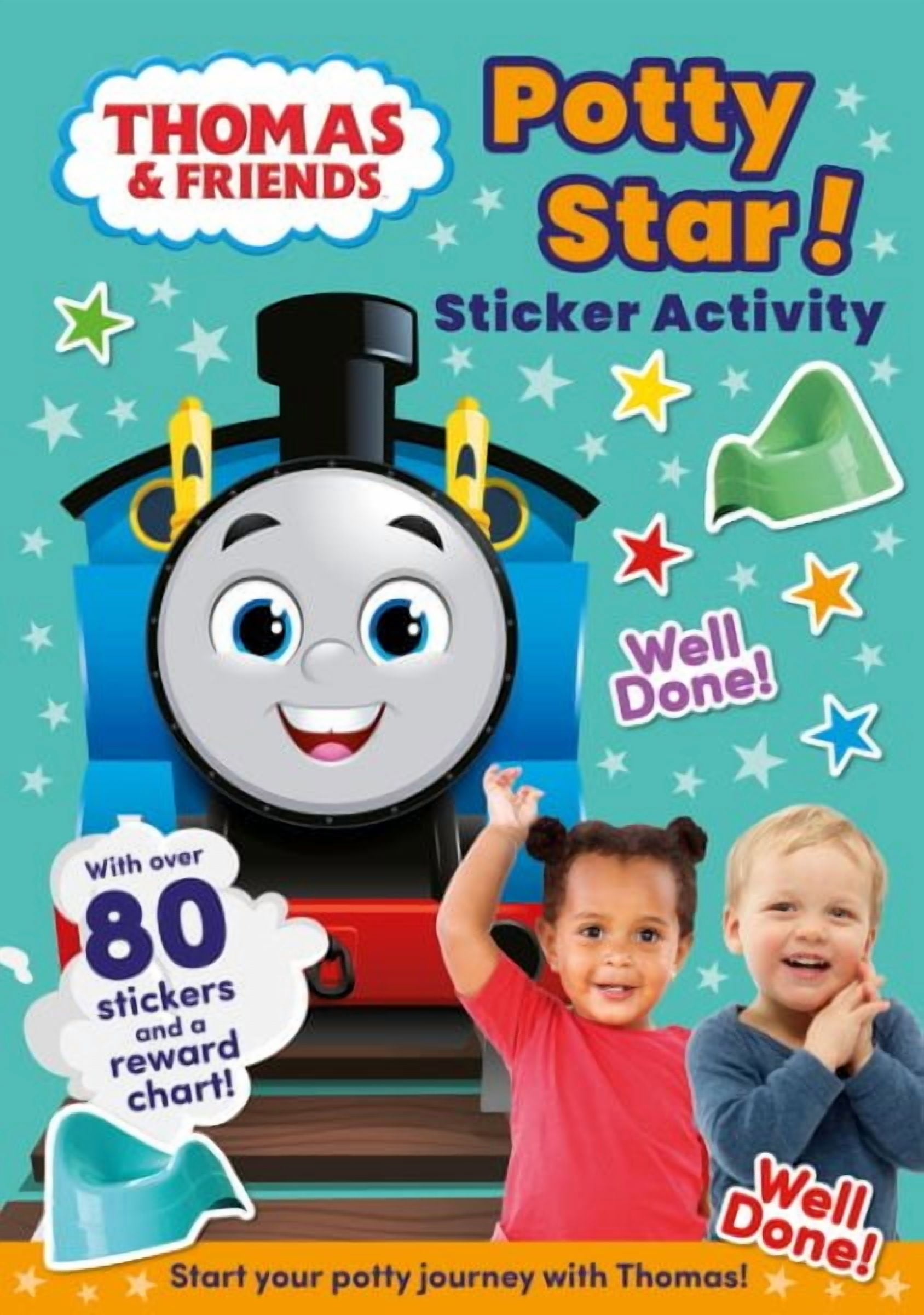 Thomas & Friends: Potty Star! Sticker Activity - Walmart.com