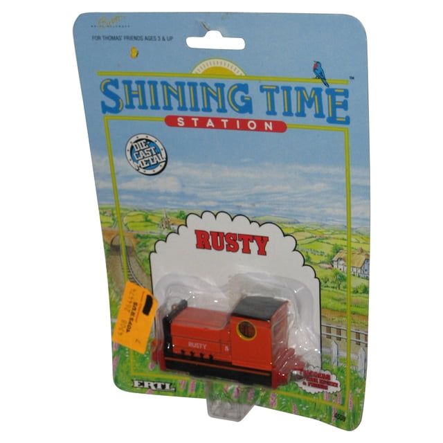 Thomas & Friends Shining Time Station Ertl (1995) Rusty Toy Train Tank ...