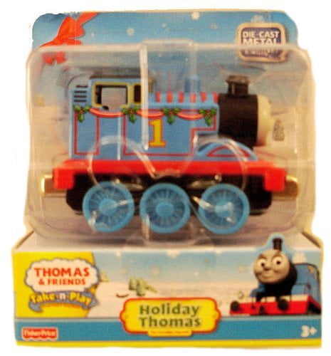 Thomas & Friends Take-n-Play Holiday Thomas Train Engine - Walmart.com