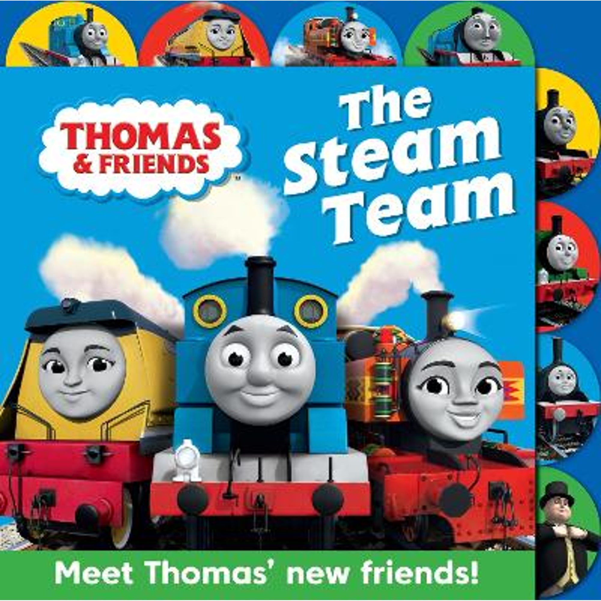 Pre-Owned Thomas & Friends: The Steam Team: Tabbed board book (Board ...