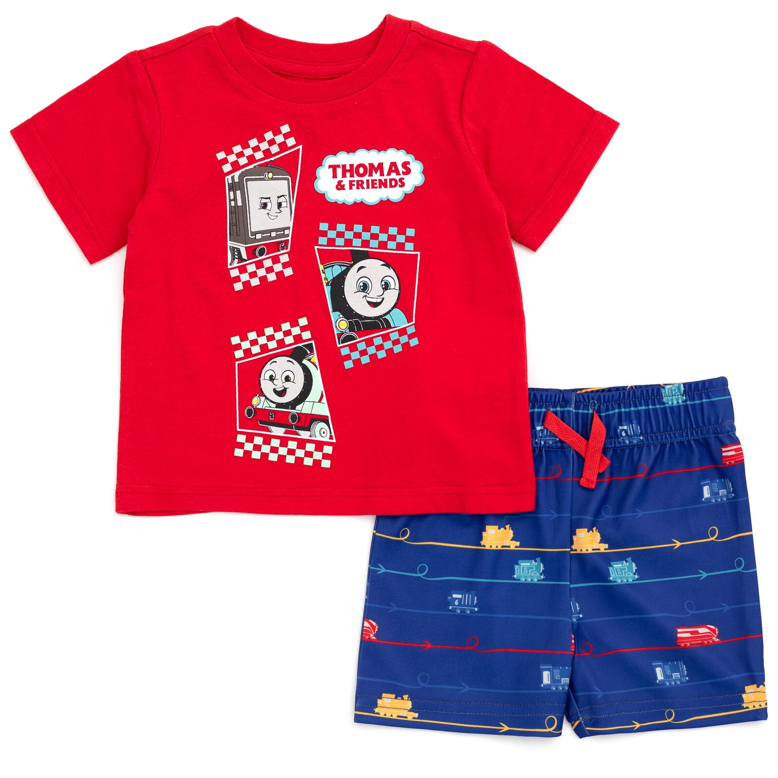Thomas & Friends Thomas the Train Percy T-Shirt and Shorts Outfit Set ...