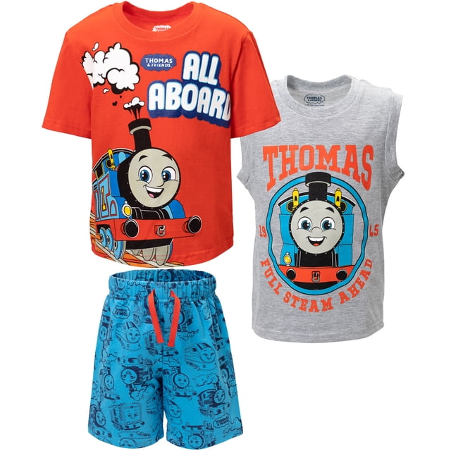 Thomas & Friends Thomas the Train Toddler Boys T-Shirt Tank Top and ...