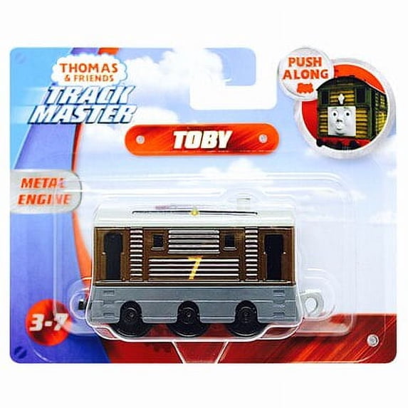 Thomas & Friends Toby Die-Cast Push-Along Train for Preschoolers ...