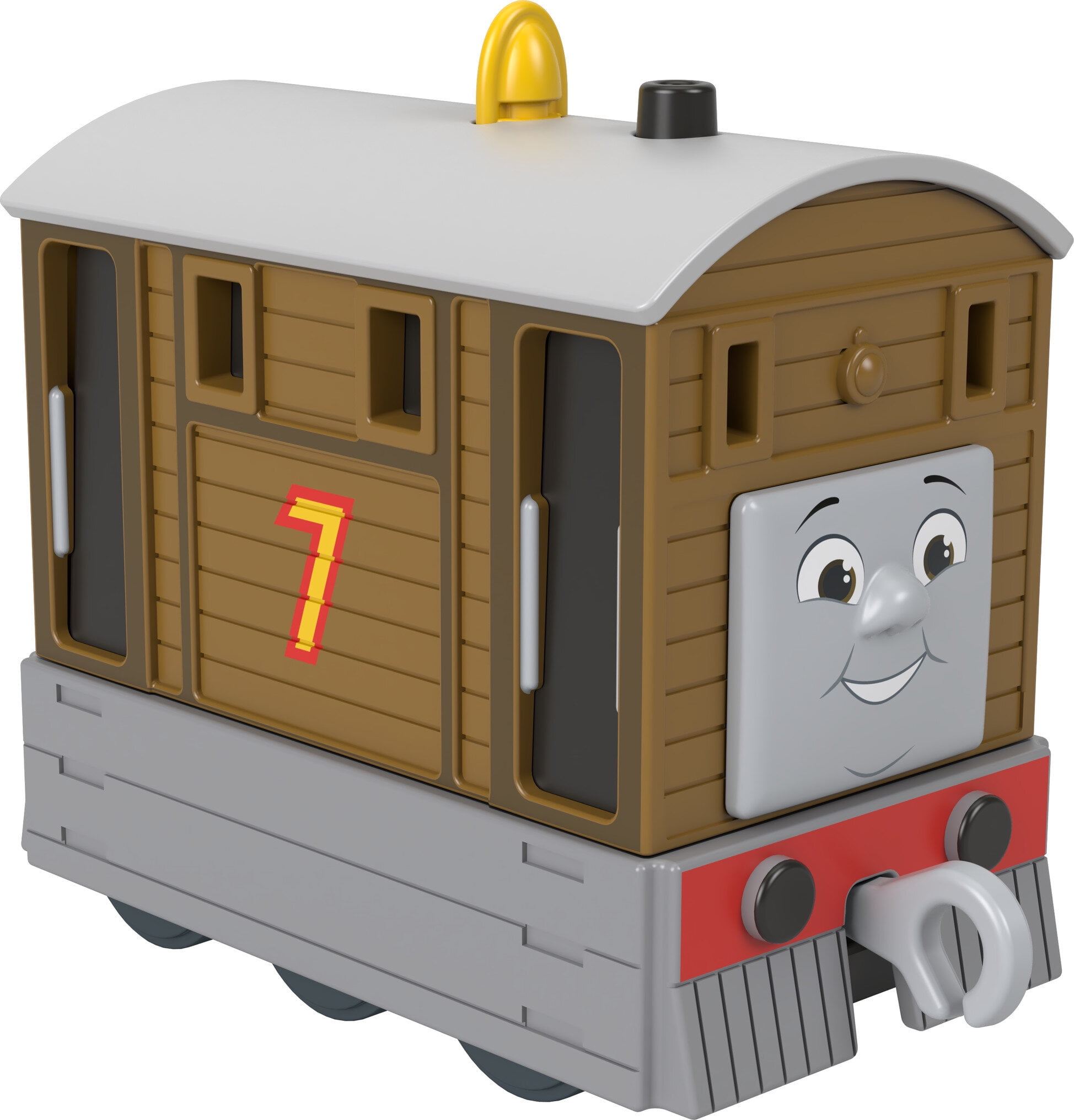 Fisher-Price Thomas & Friends Toby Diecast Metal Push-Along Toy Train ...
