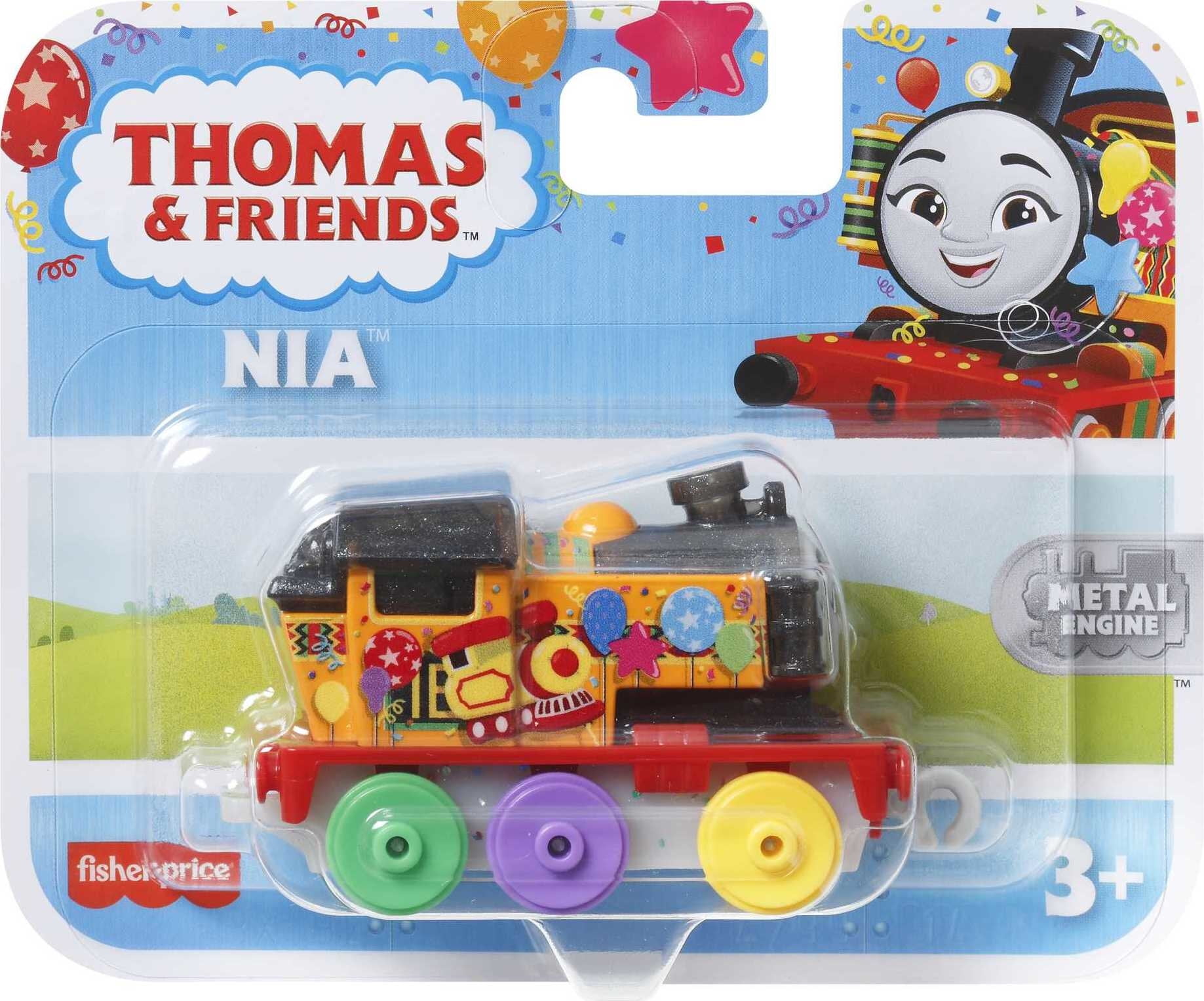 Thomas & Friends Toy Train, Celebration Nia Diecast Metal Engine for ...