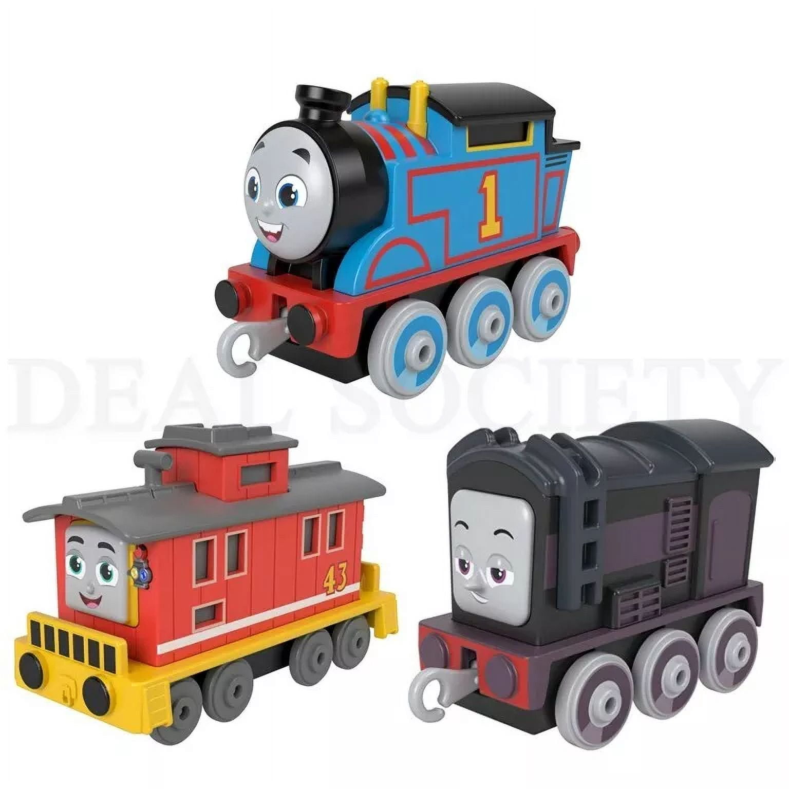 Thomas & Friends Toy Train Diecast Push-Along Vehicle Bundle - Walmart.com