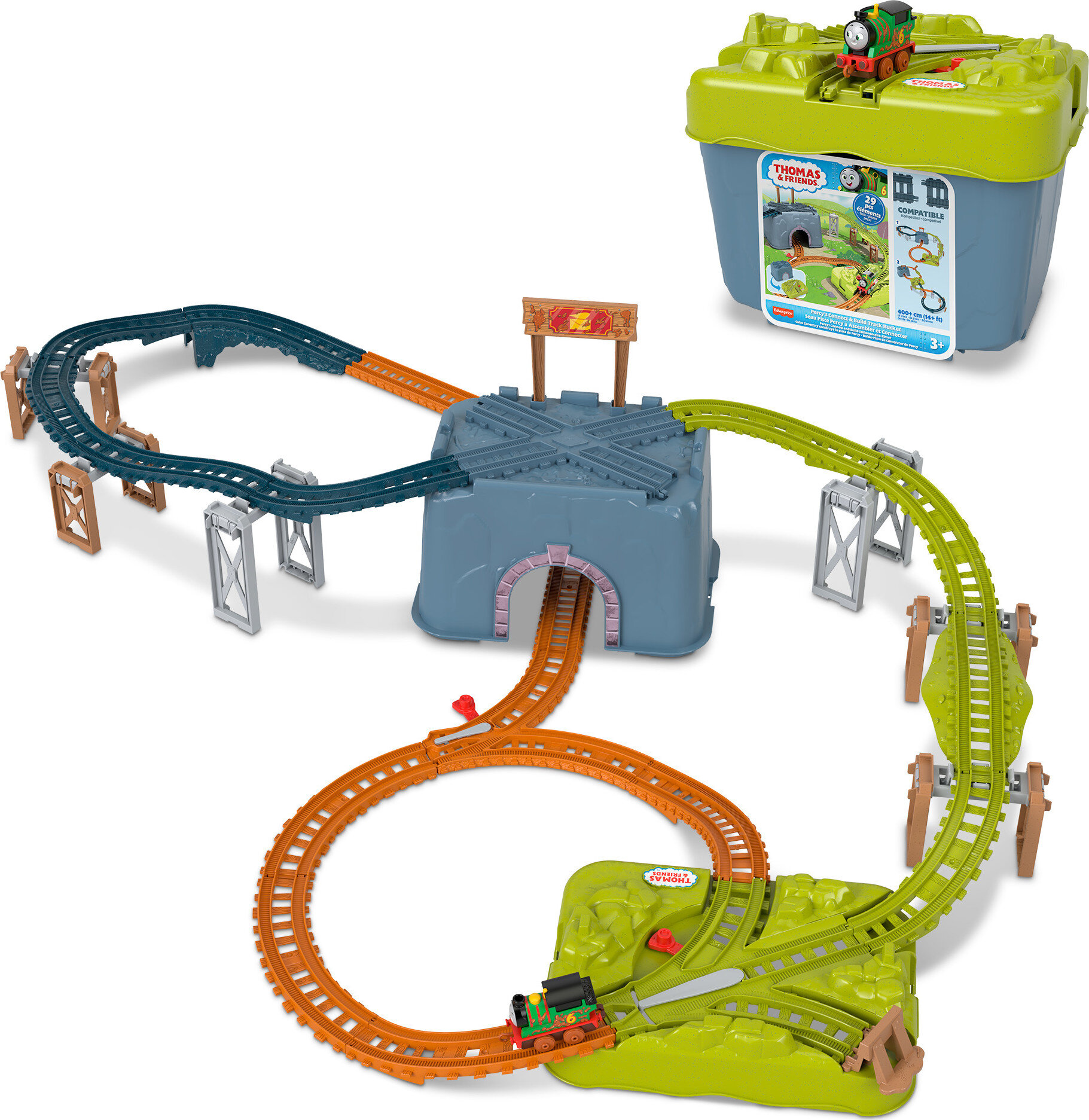 Thomas & Friends TrackMaster Push Along Nia Train Engine - Walmart.com
