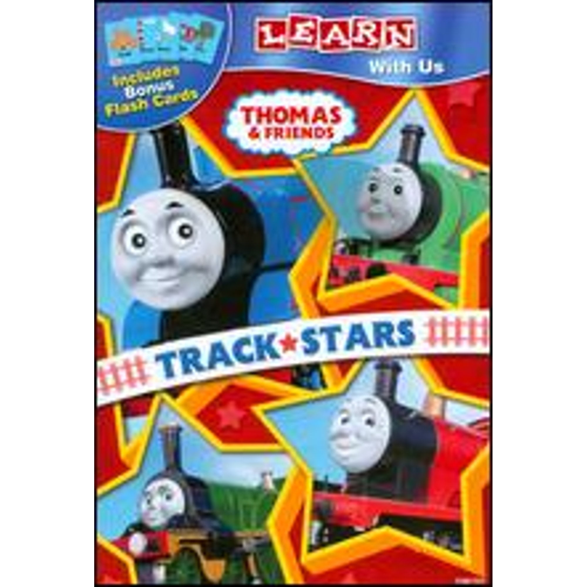 Pre-Owned Thomas & Friends: Track Stars [With Flashcards] (DVD ...