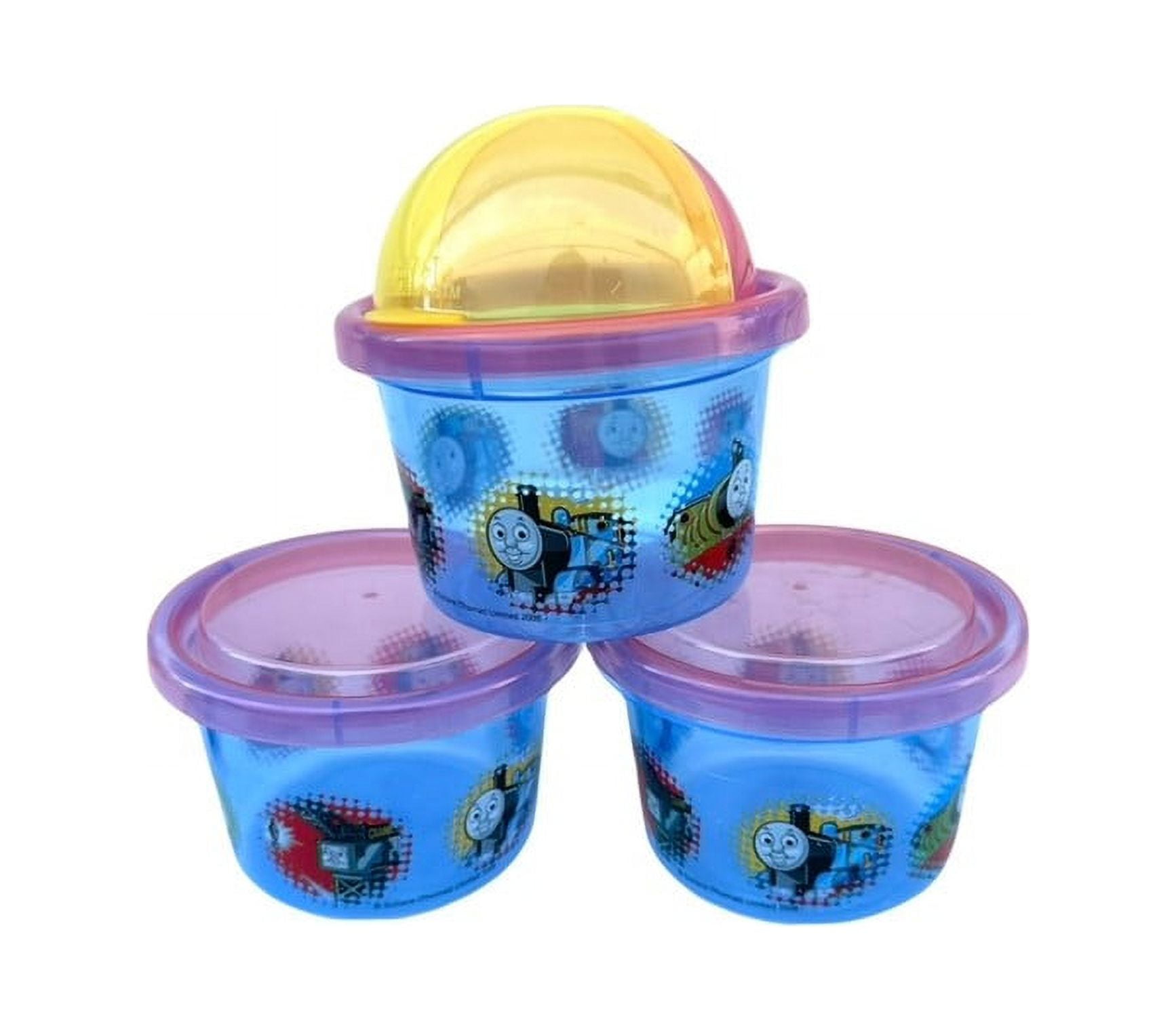 Thomas & Friends Zak Dome Snack containers with lid - Walmart.com