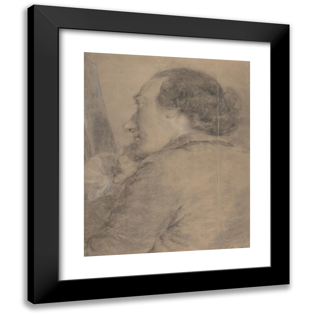 Thomas Frye 20x24 Black Modern Framed Museum Art Print Titled ...