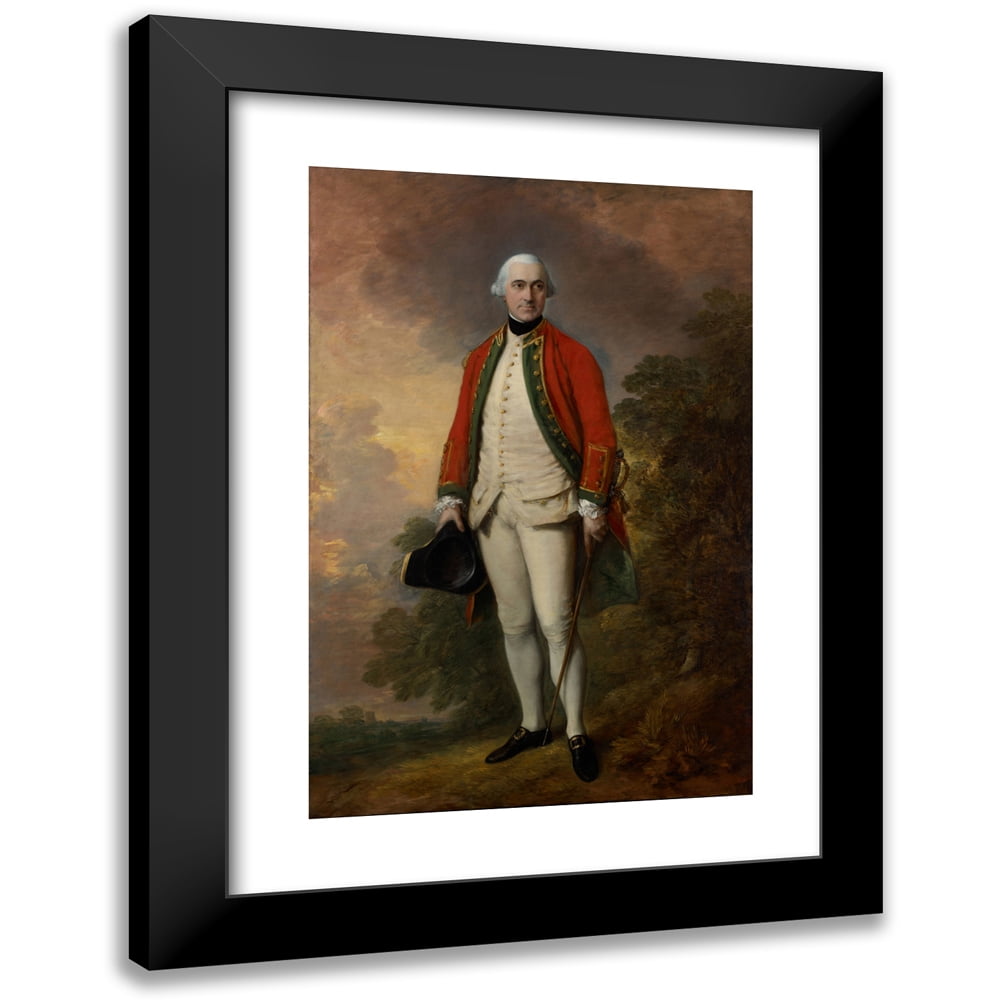 Thomas Gainsborough 11x14 Black Modern Framed Museum Art Print Titled ...