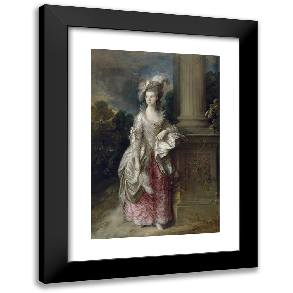 Thomas Gainsborough 11x14 Black Modern Framed Museum Art Print Titled ...