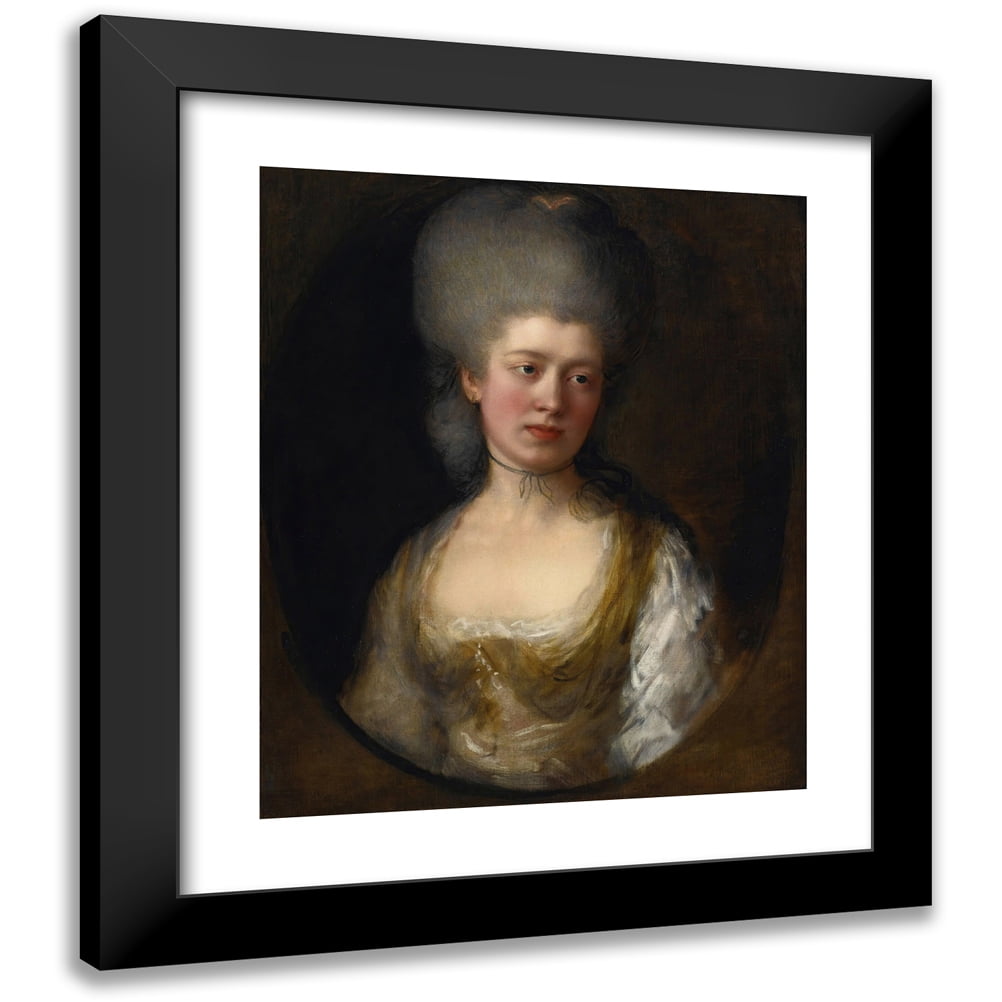 Thomas Gainsborough 15x17 Black Modern Framed Museum Art Print Titled ...