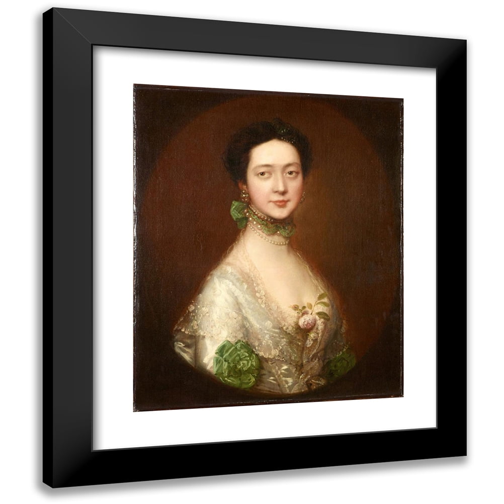 Thomas Gainsborough 15x18 Black Modern Framed Museum Art Print Titled ...