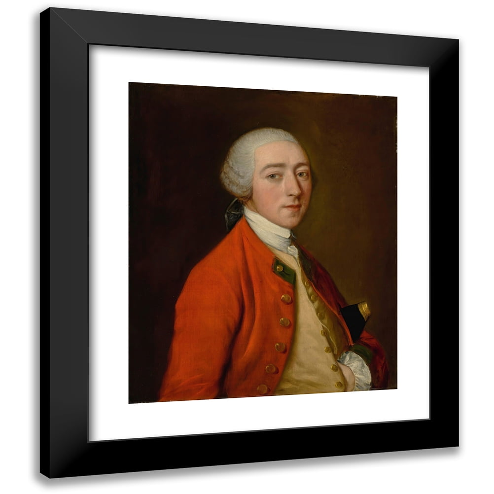 Thomas Gainsborough 15x18 Black Modern Framed Museum Art Print Titled ...