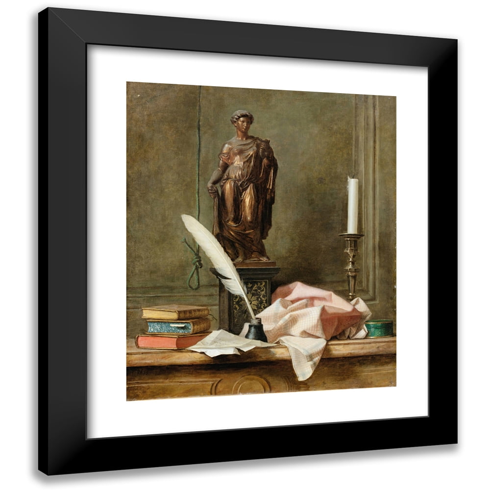 Thomas Germain Joseph Duvivier 12x14 Black Modern Framed Museum Art ...